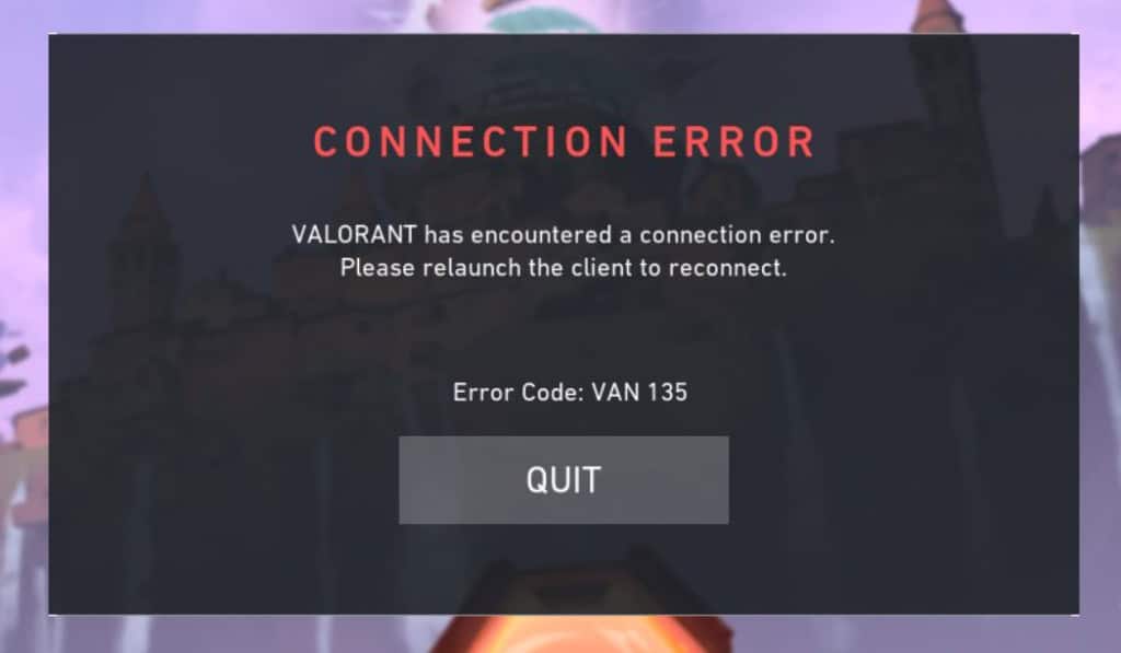 ゲーム中に接続が切断されてしまう「エラーコード VAN 135」の原因と解決法 | Valorant News Japan