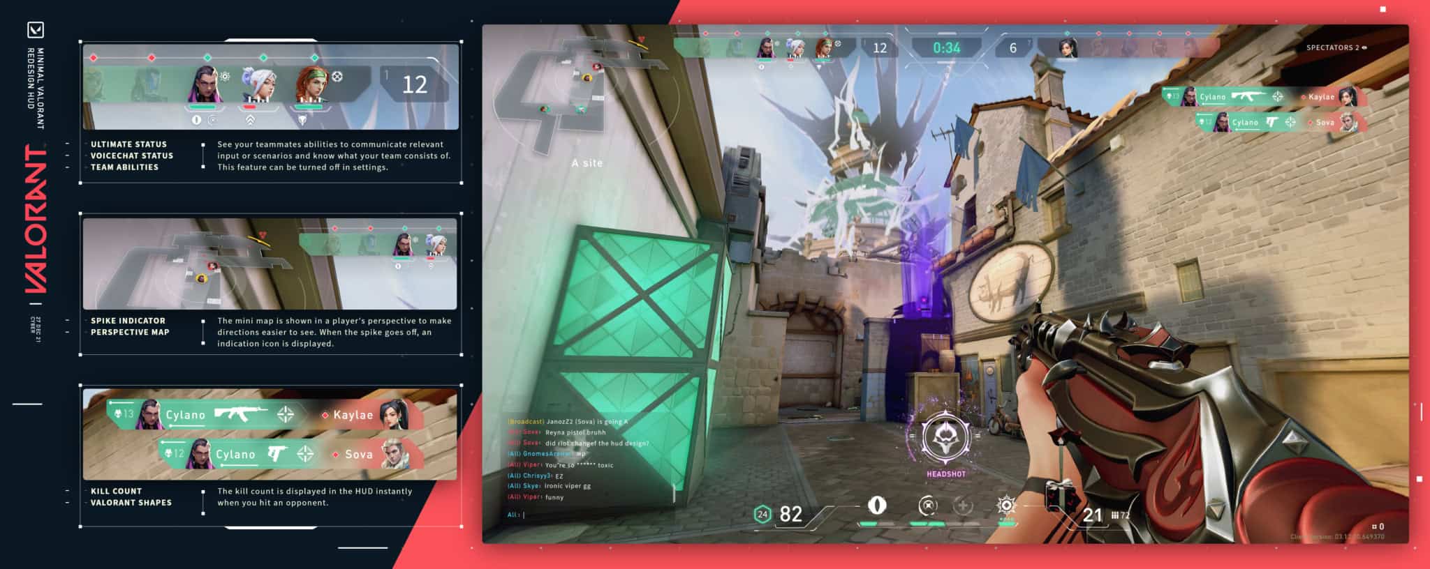 VALORANTのUI/HUDを独自に改良したコンセプトデザインが話題に | ValorantNews.jp