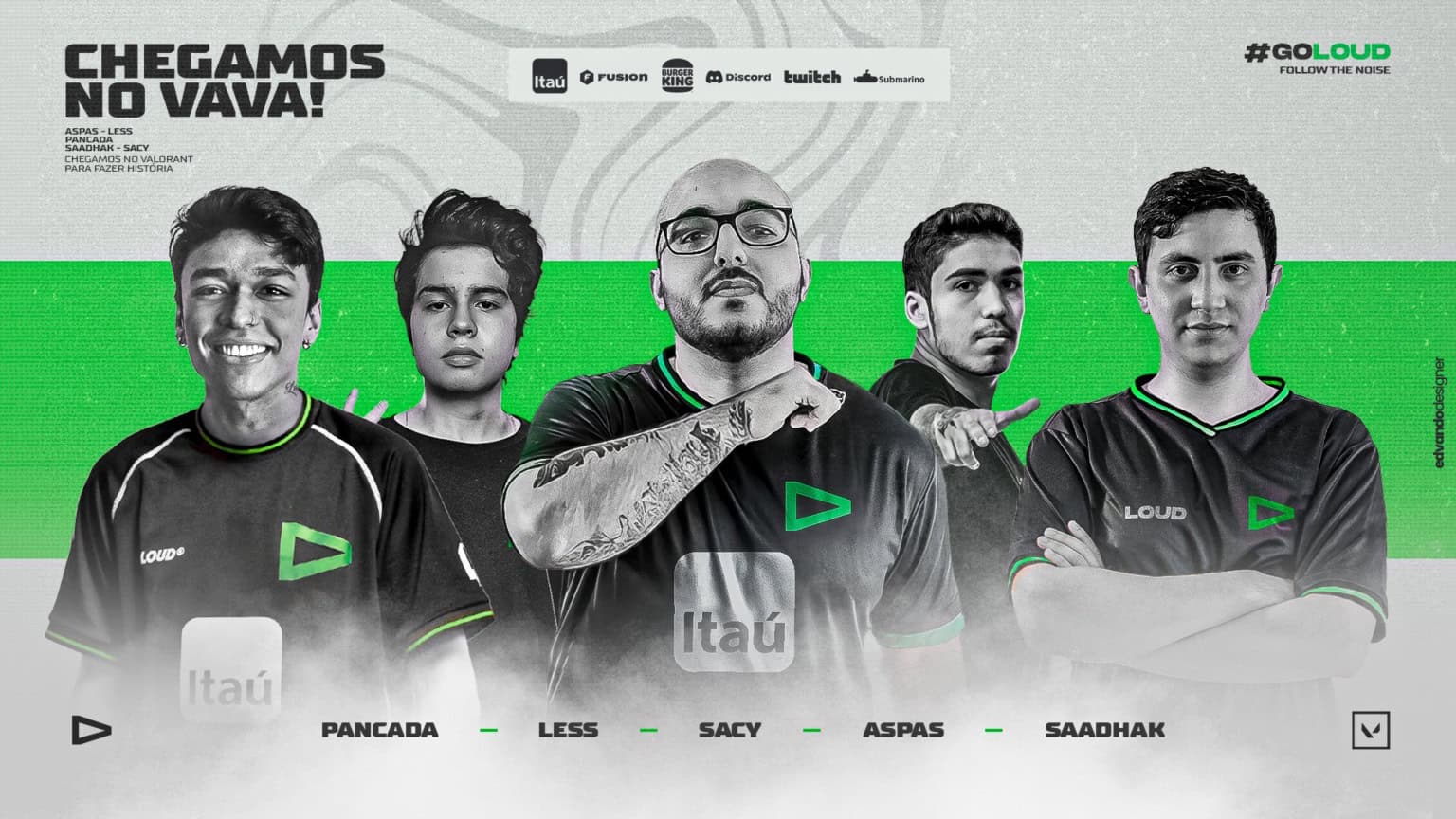ブラジルeスポーツチーム「LOUD」がVALORANT部門を設立。Sacy、Saadhakら選手5名、コーチ1名が加入 | Valorant ...