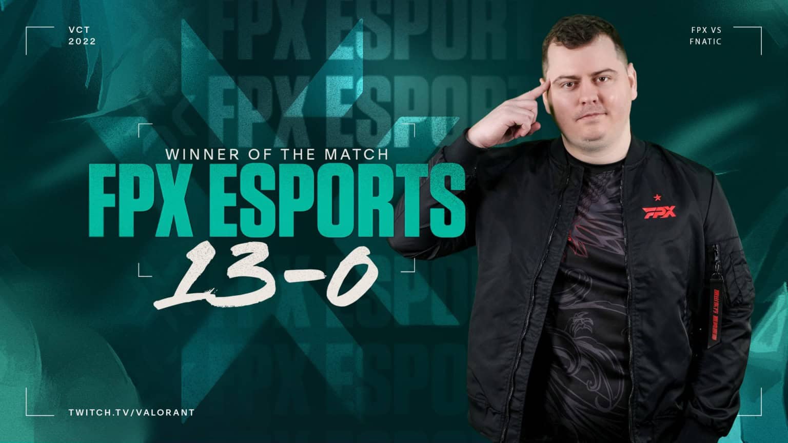 Fnatic、FPXに13‐0で大敗を喫し「13-0 club」に加入。試合はFPXが2-0で勝利、VCT EMEA決勝に進出 ...