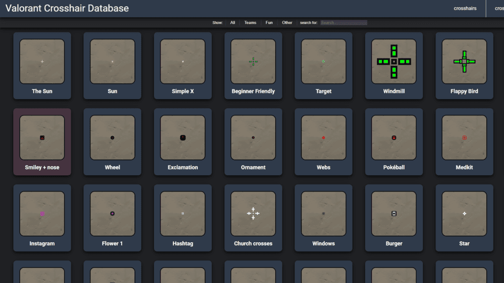 VALORANT：クロスヘア共有サイト「Valorant Crosshair Database」が公開。クロスヘアのコピー、シェア、ランダム ...