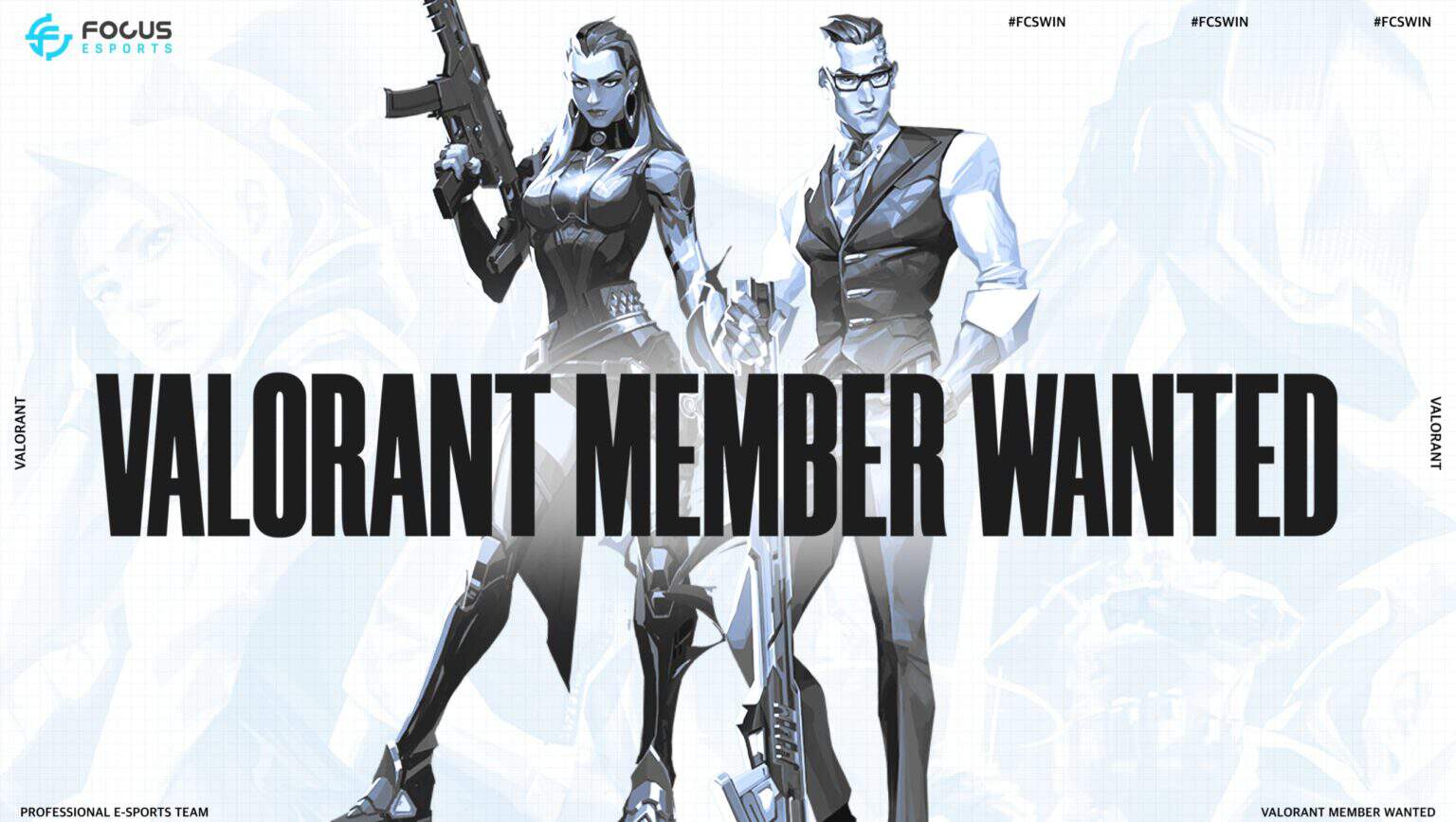 Focus e-Sports、VALORANT部門の新規選手募集を開始 | Valorant News Japan
