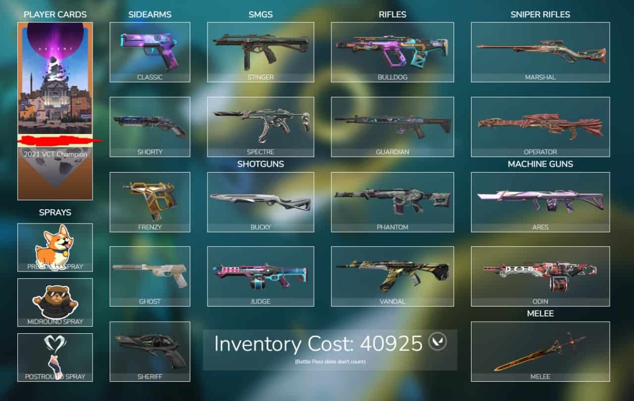 VALORANT：自分好みのインベントリを作成可能なサイト「Valorant Inventory Builder」が公開 | Valorant ...