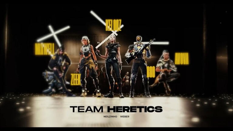 「Team Heretics」が2023年シーズンに向けた新ロスターを発表。Mixwell / keloqz / AvovA / zeek ...