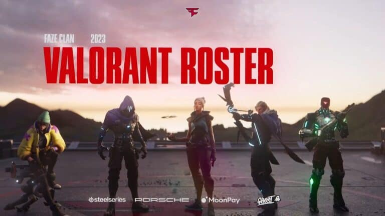「FaZe Clan」がVALORANT部門の新ロスターを発表。Challengers初戦ではG2 Esportsに1-2で敗北 | Valorant News Japan