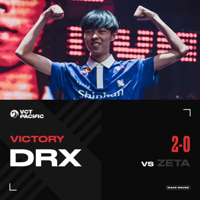 「VCT PACIFIC 2023」が本日より開幕。ZETA DIVISIONはDRXに0-2で敗北、次戦はRRQと対戦へ | Valorant News Japan
