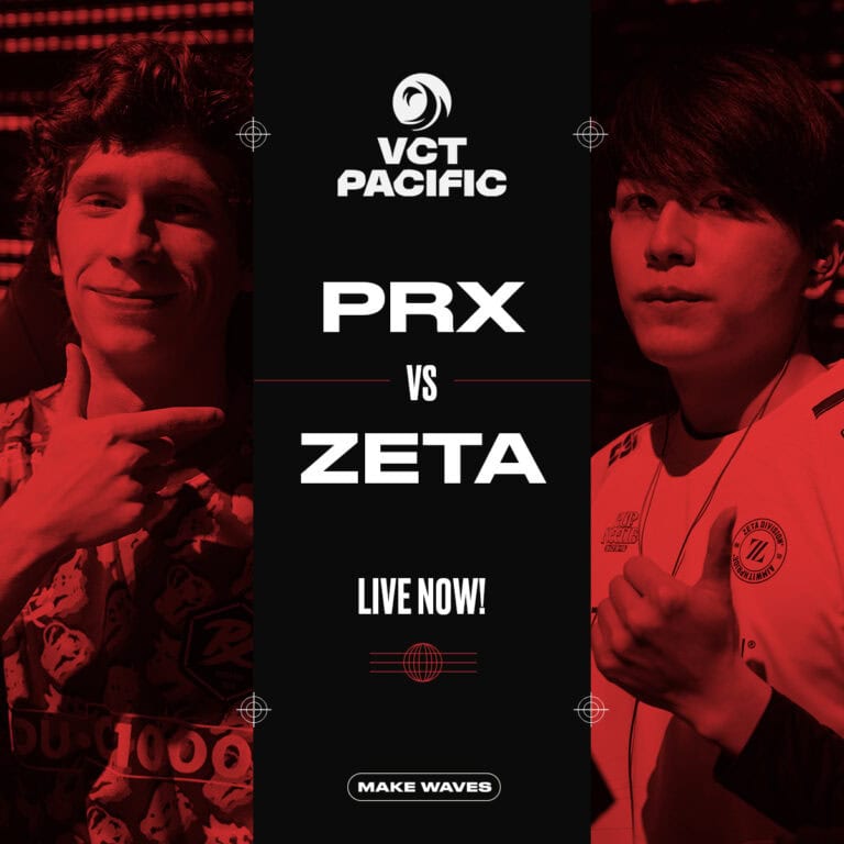 「VCT PACIFIC – Week7」ZETA DIVISION、smth擁するPaper Rexに0-2で敗北、4勝3敗で暫定5位 | Valorant News Japan