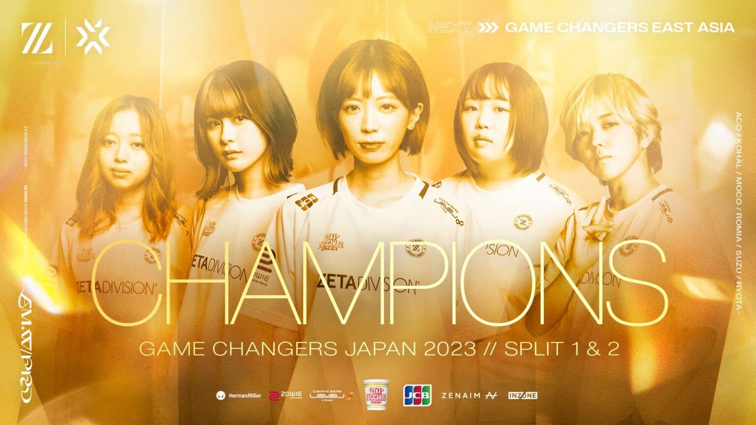 「VCT Game Changers Japan 2023 Split 2」ZETA DIVISION GCがFENNEL HOTELAVAを ...