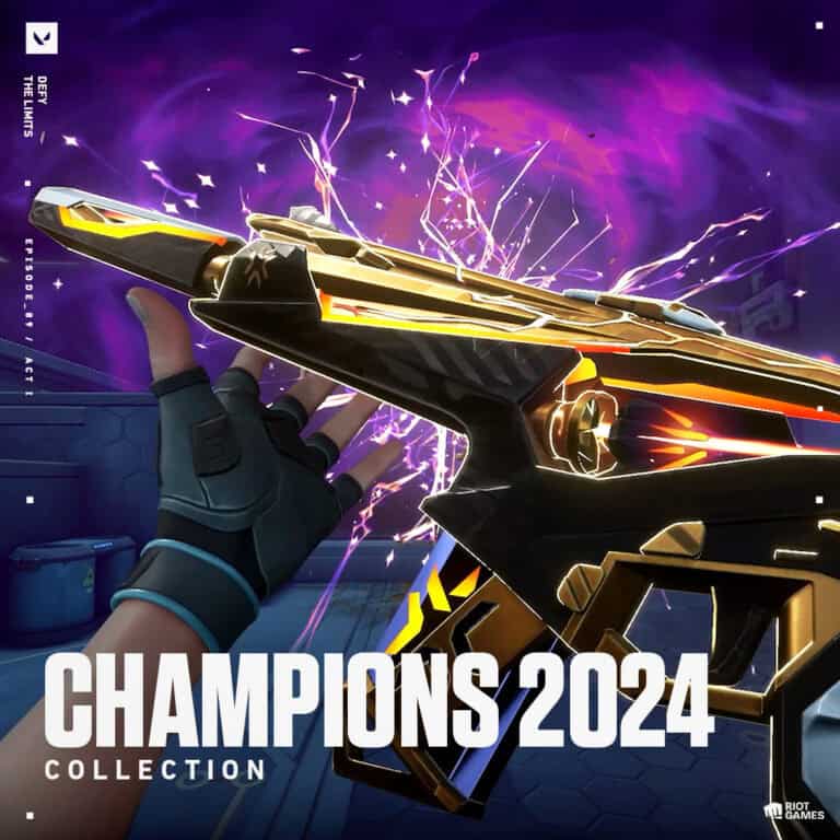 VALORANT：世界大会開催を記念した限定スキン「CHAMPIONS 2024」が発表、特別仕様のファントムとブレード型の近接武器を同梱 ...