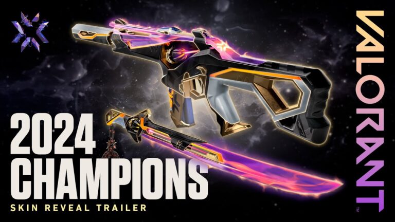 VALORANT：「CHAMPIONS 2024」がストアに登場、特別仕様のファントムとブレードを含むセットが6,167VPで販売開始 ...