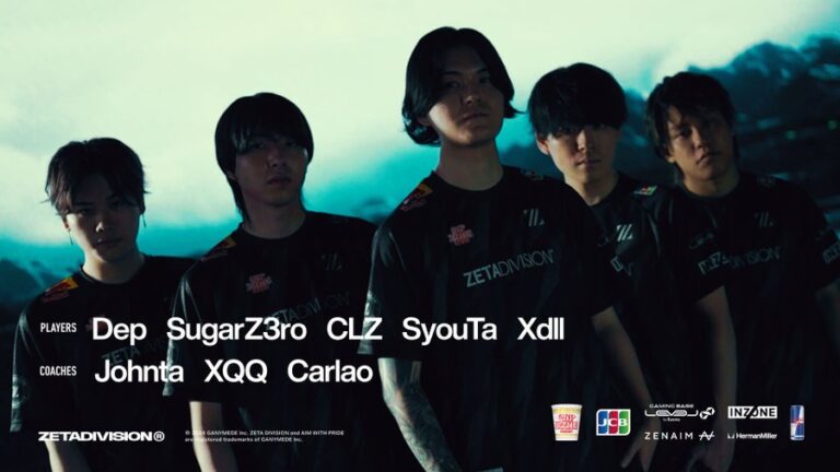 「ZETA DIVISION」にCLZ / SyouTa / XdllがFENNELから移籍加入、Johntaがヘッドコーチに就任、XQQが ...