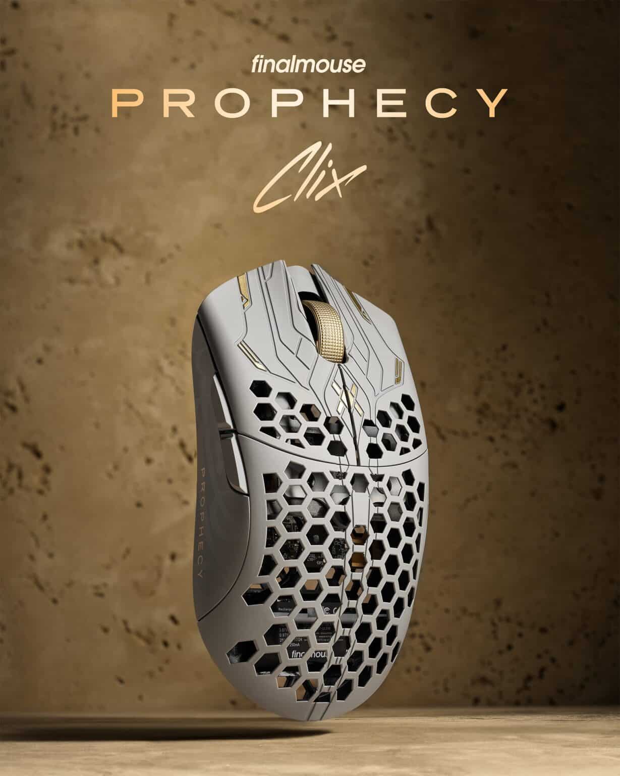 Finalmouse、10周年を記念した33gの超軽量限定コラボマウス「UltralightX Prophecy」を発表―ScreaM ...