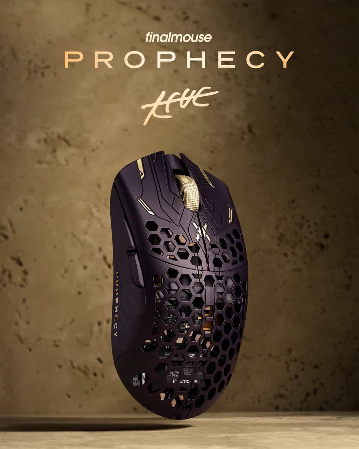 Finalmouse、10周年を記念した33gの超軽量限定コラボマウス「UltralightX Prophecy」を発表―ScreaM ...