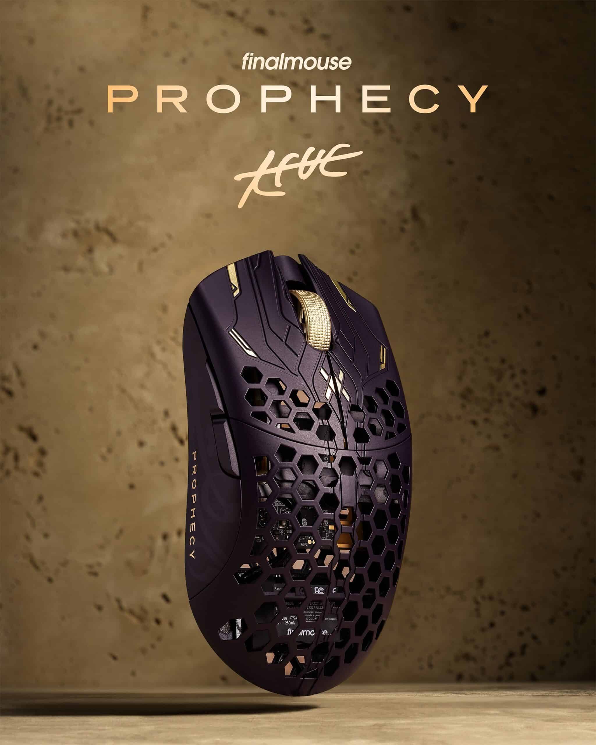Finalmouse、10周年を記念した33gの超軽量限定コラボマウス「UltralightX Prophecy」を発表―ScreaM ...