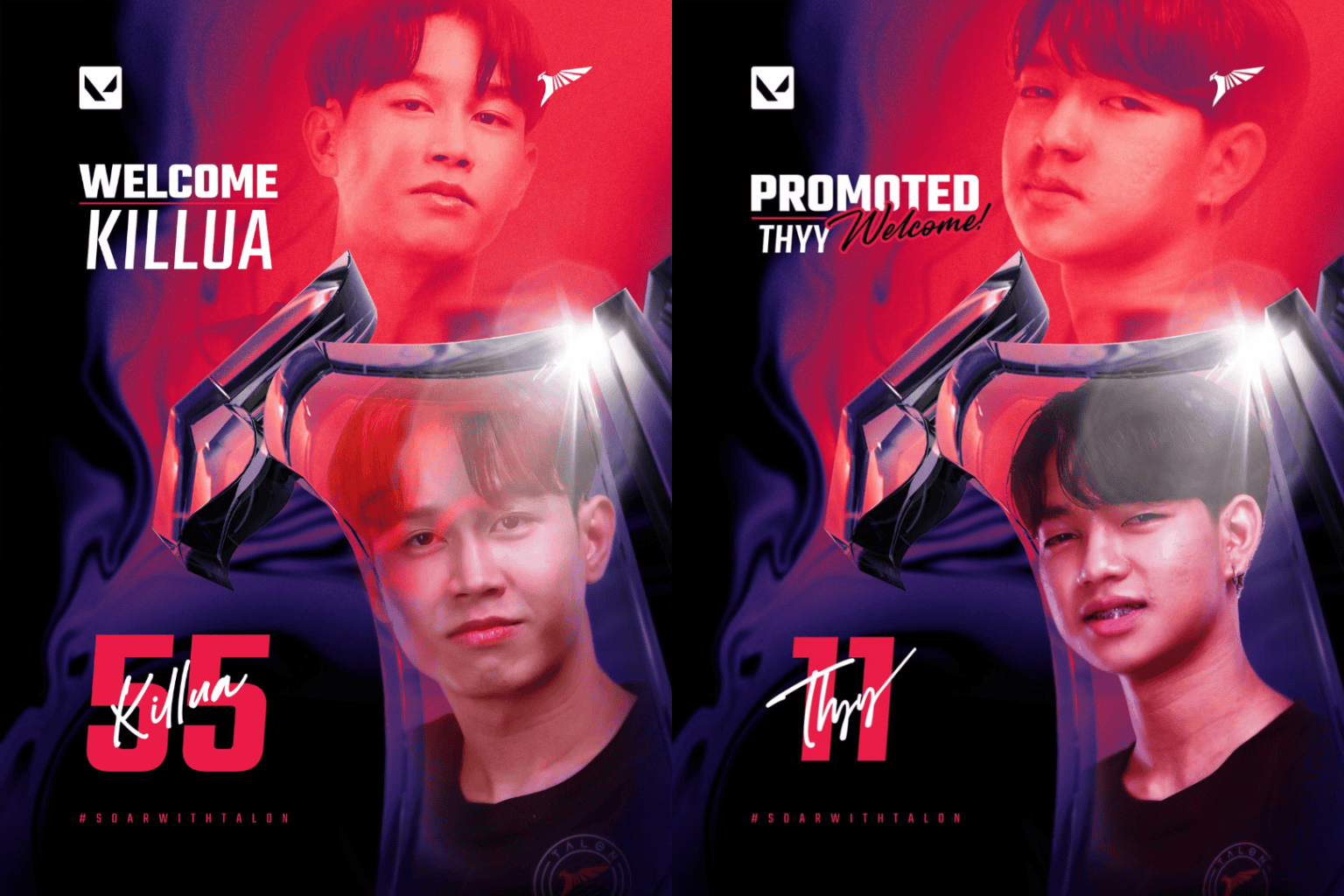 「TALON Esports」にkilluaがFULL SENSEから移籍加入、thyyがアカデミーから昇格 | Valorant News ...