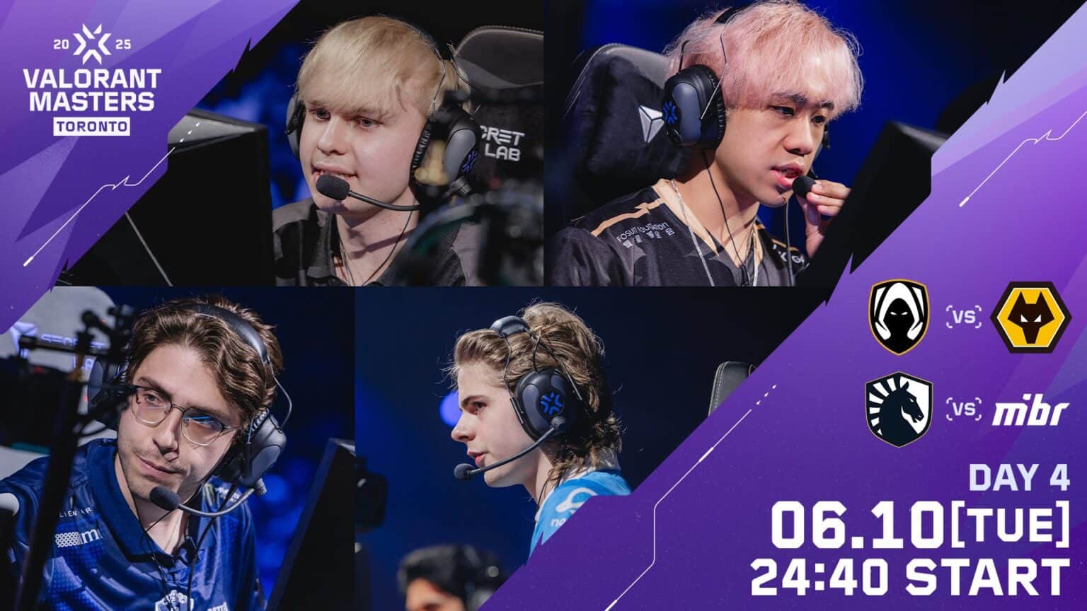 「VCT 2025 Masters Toronto」スイスステージDay4 – Wolves Esports / Team Liquidが ...