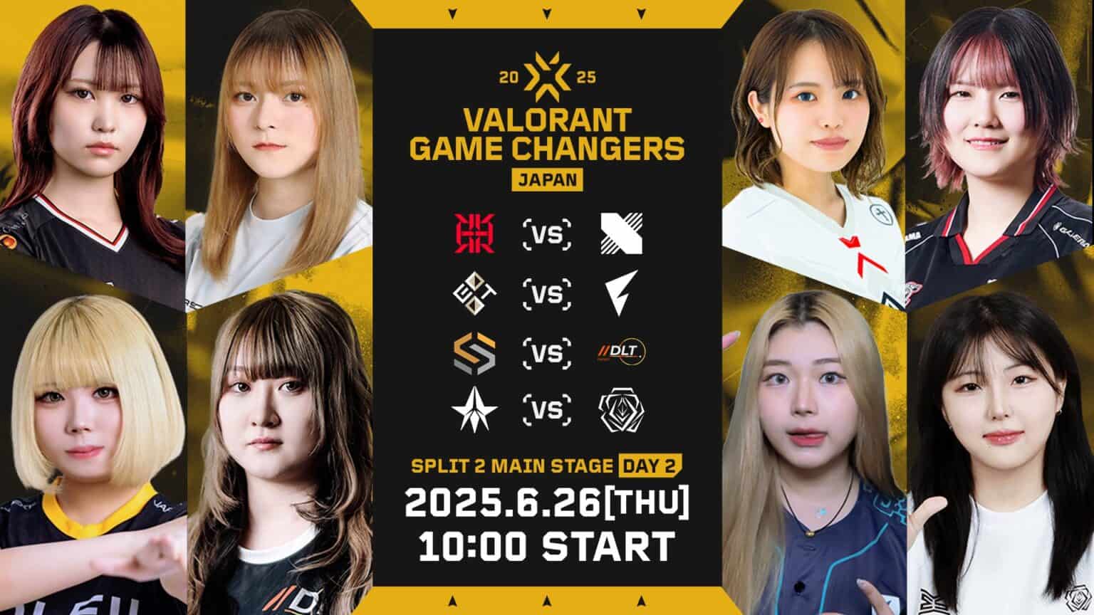 「VALORANT GC Japan 2025 Split 2 Main Stage」REIGNITE Lily / FENNEL ...