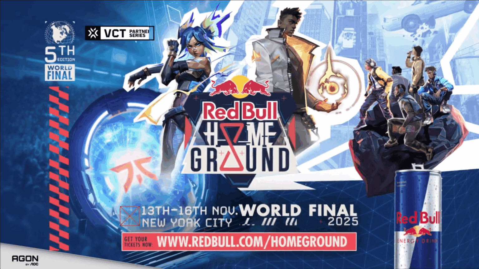 「Red Bull Home Ground」が11月にニューヨークで開催決定、ZETA / T1 / G2 / SEN / FNCが招待出場 | Valorant News Japan