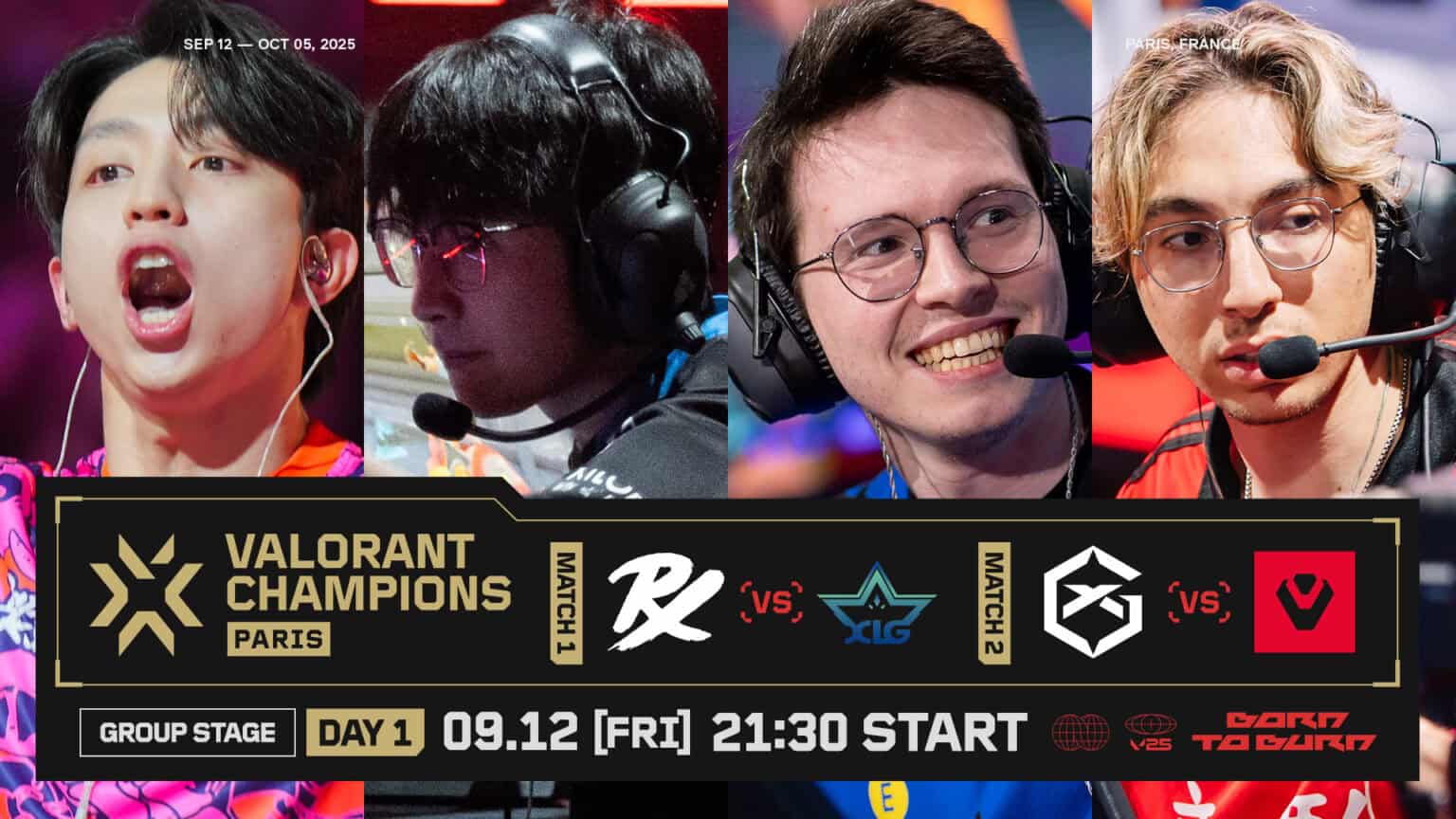 「VALORANT Champions Paris」Group Day1 – Paper RexがXLG Esportsに2-0で勝利、GIANTXがSentinelsを2-1で下す ...