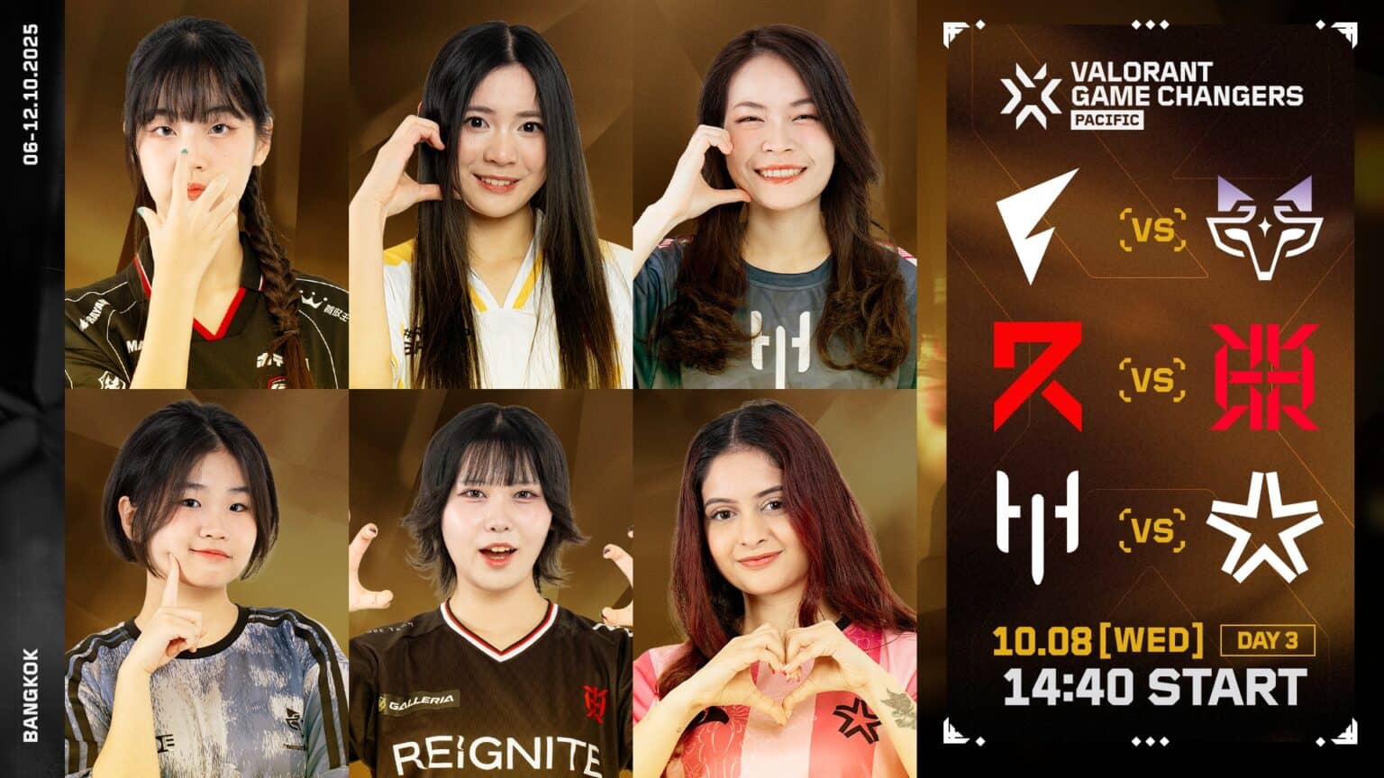 「VALORANT Games Changers Pacific 2025」Day3 – FENNEL HOTELAVAがNinetailsに1-2で敗北、REIGNITE Lilyは ...