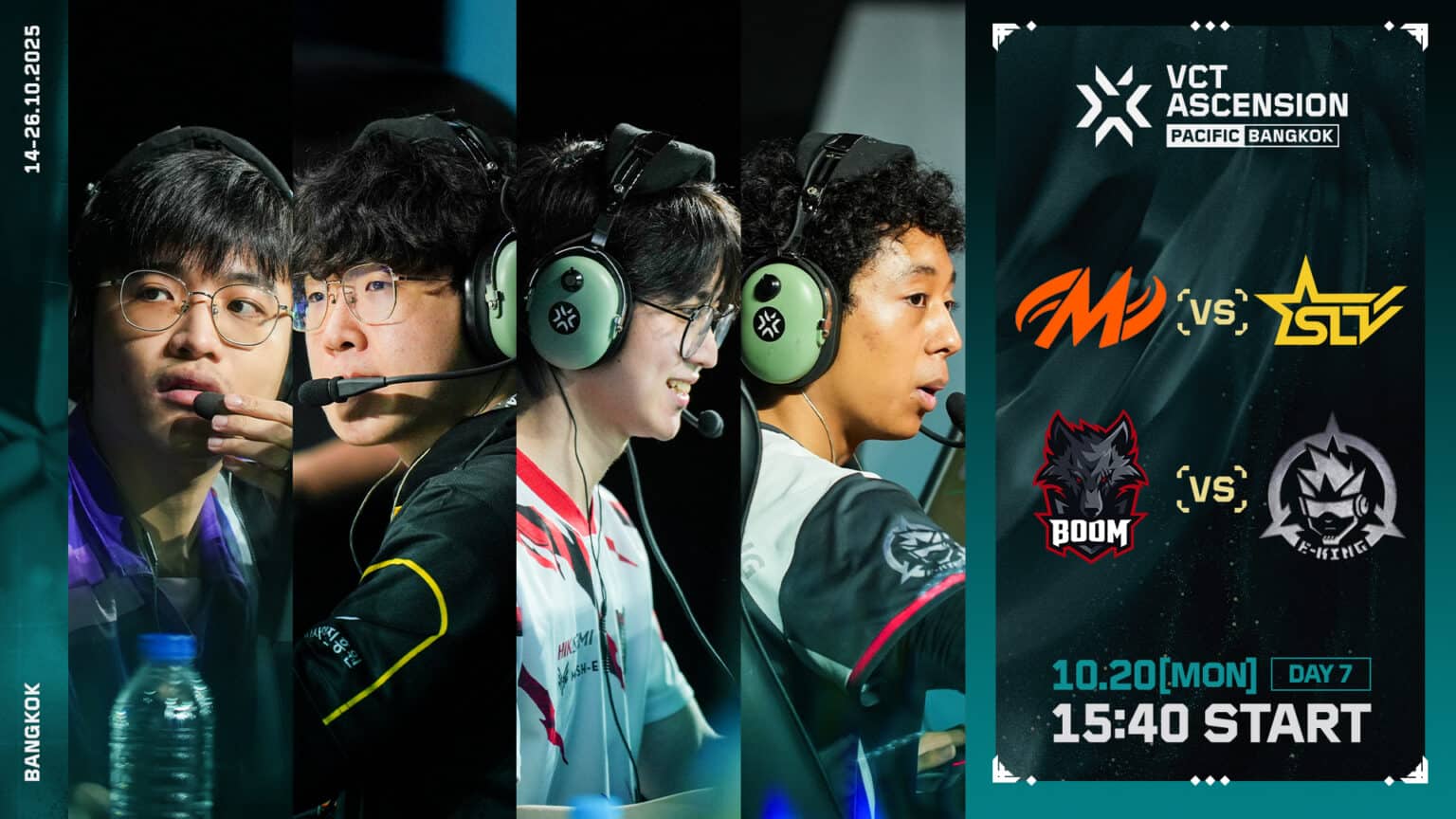 「VCT 2025 Ascension Pacific」Group Stage Day7 – SLT SeongnamがMotiv ...