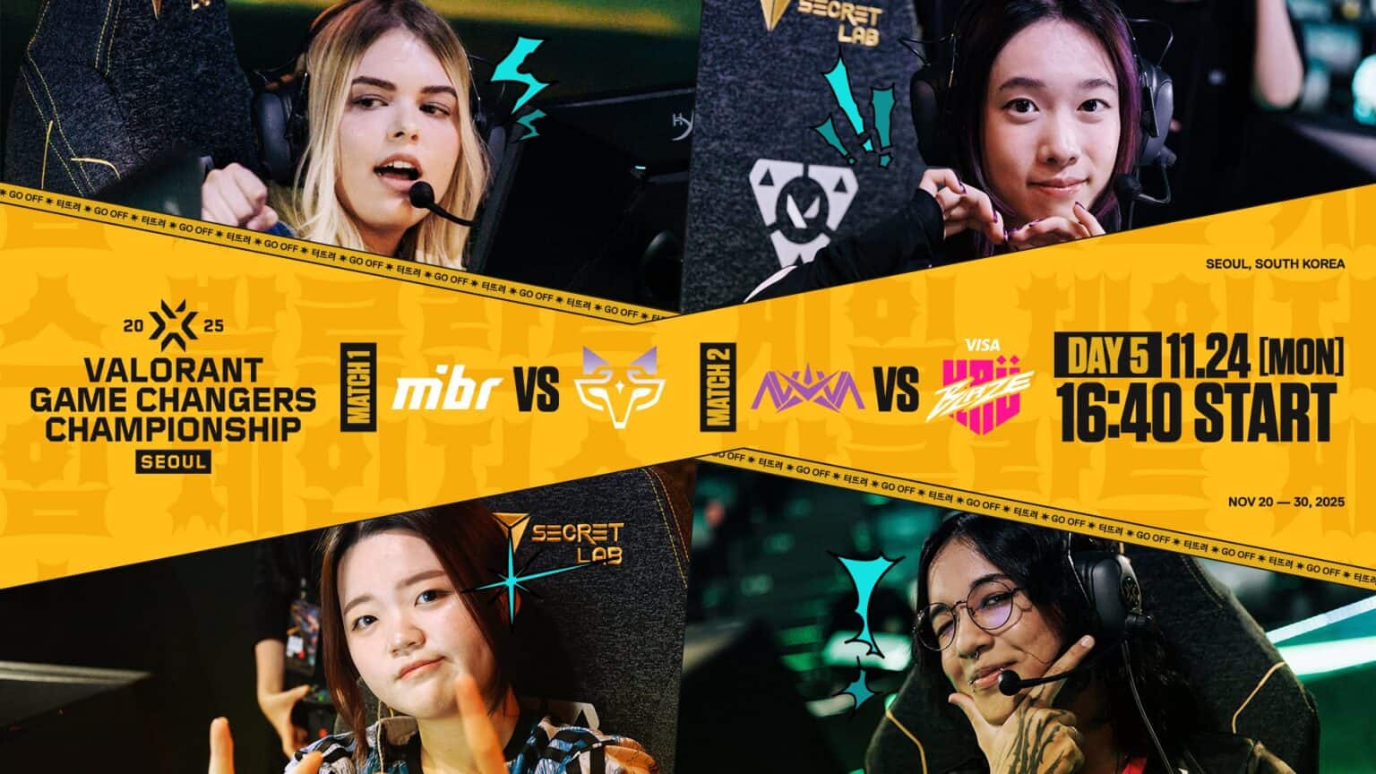 「VCT Game Changers Championship 2025」Day5 – MIBRがNinetailsに2-0で勝利、KRÜ BlazeがNOVA Esportsを2-0で下す ...