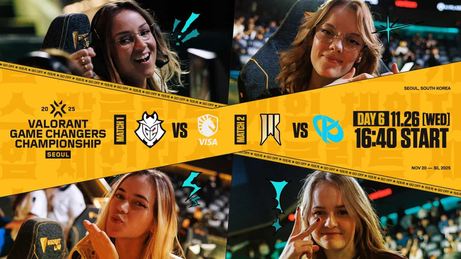 「VCT Game Changers Championship 2025」Day6 – Team Liquid BrazilがG2 Gozen ...